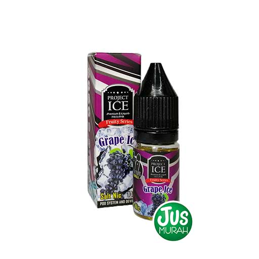 Project Ice Fruity Series - Grape Ice Salt Nic - Cecair Vape & E Jus ...