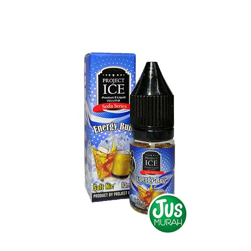Project Ice Soda Series - Energy Bull Salt Nic - Vape Jus Malaysia