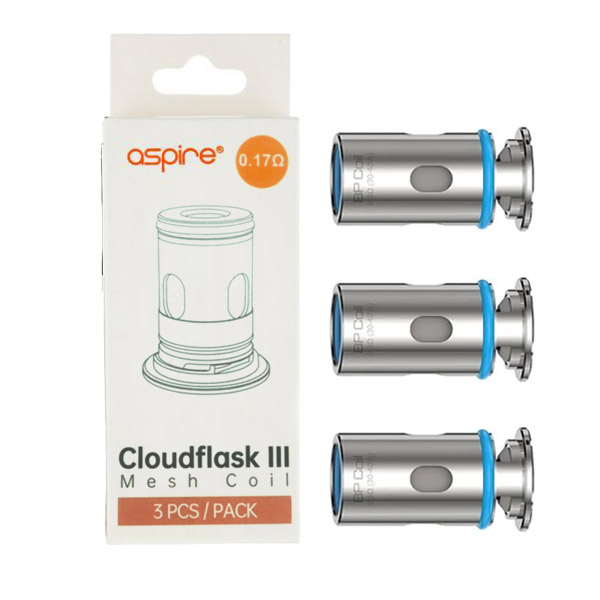 Aspire - Cloudflask 3, S & X Replacement Coil - Vape Malaysia